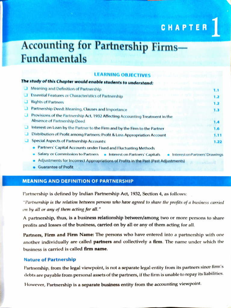 Partnership Text Book | PDF