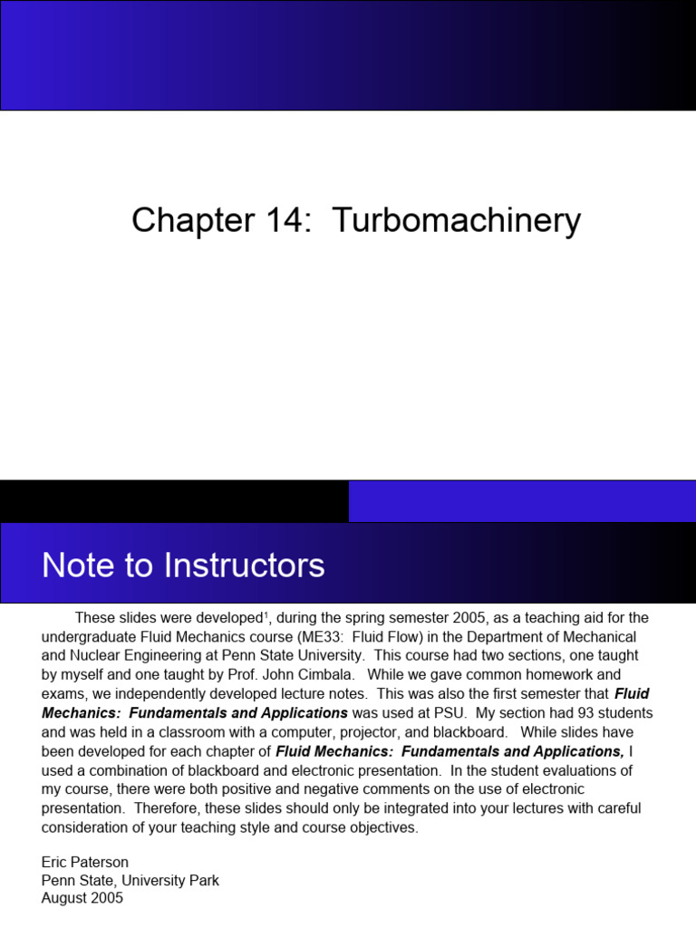 Chapter 14 | PDF | Turbomachinery | Pump