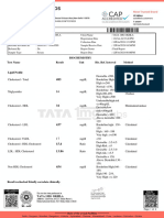 CBC Test Report Format Example Sample Template Drlogy Lab Report | PDF ...
