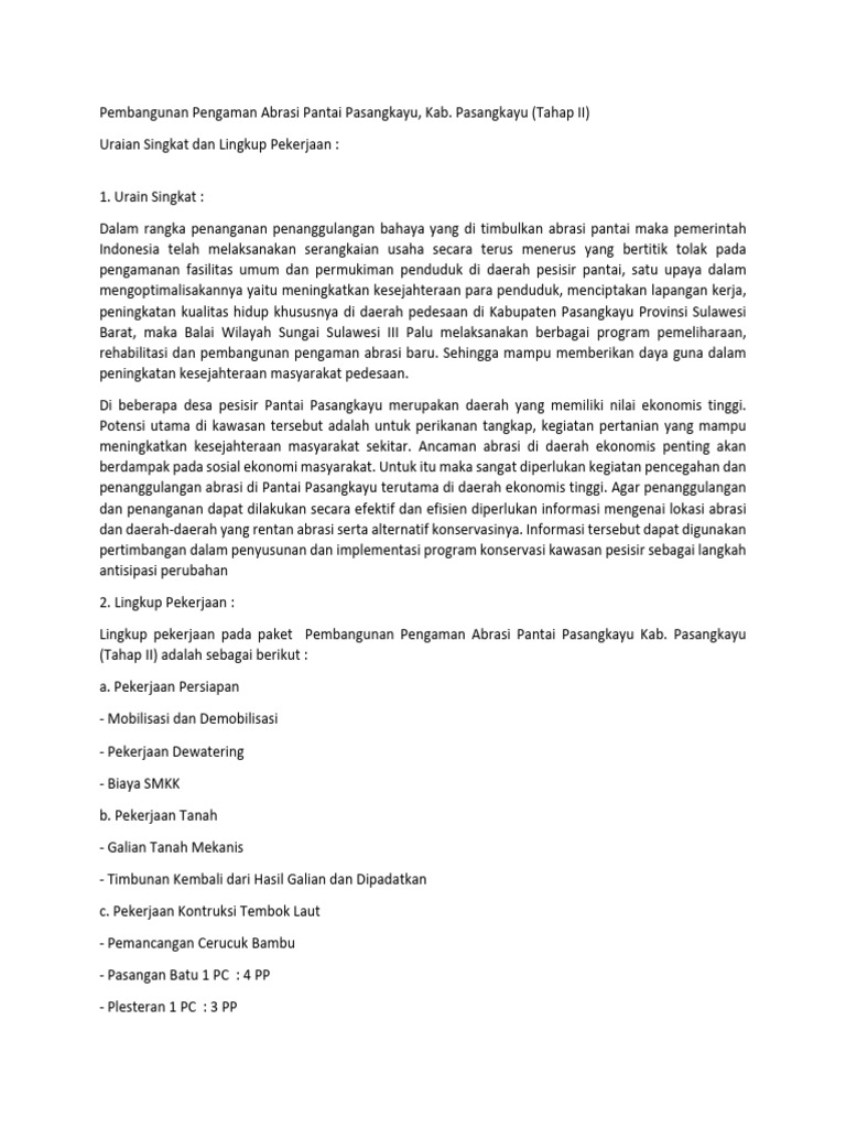 Urain Singkat Lingkup Aan | PDF