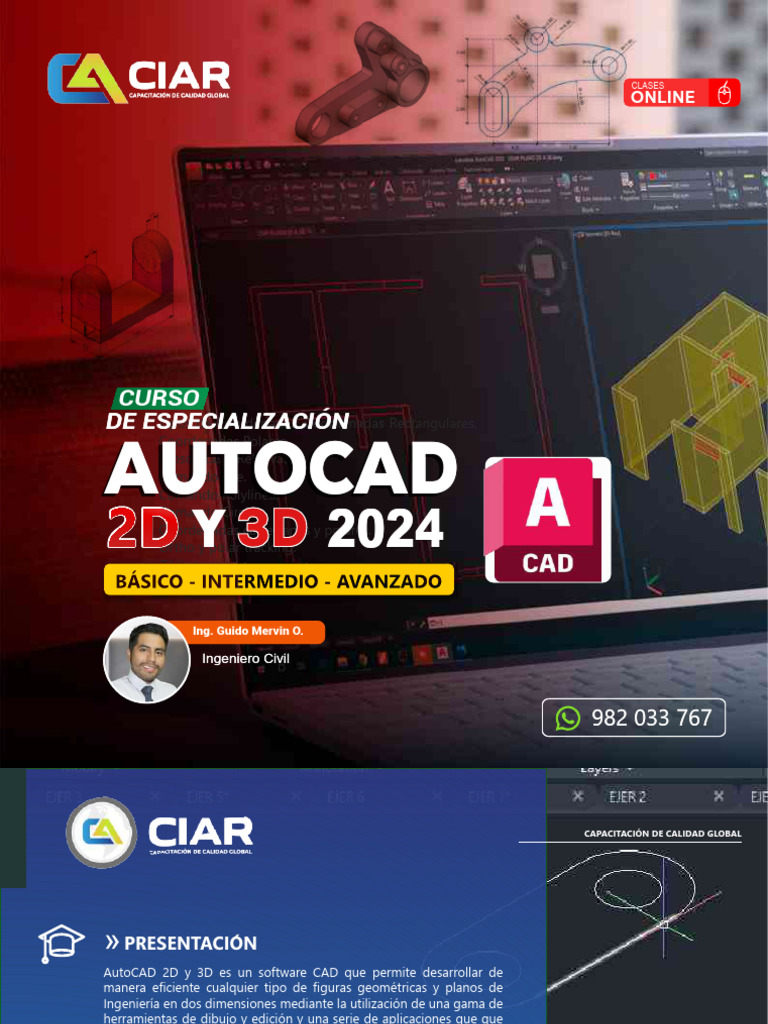 Autocad Brochure | PDF | Cad automático | Software