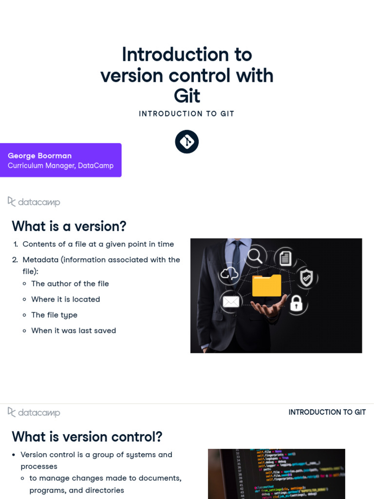 Chapter 1 | PDF | Version Control | Computer File