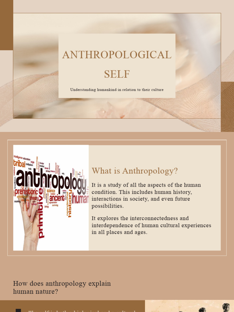 1.3 Anthropological Self | PDF | Anthropology | Self