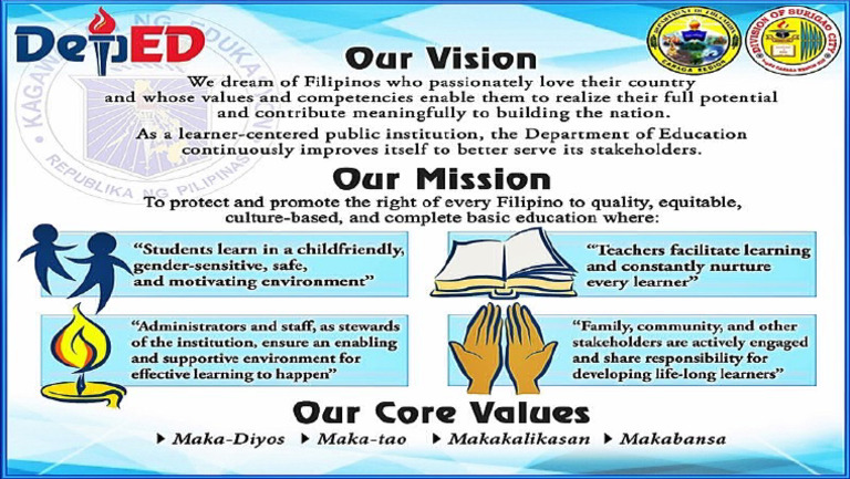 DEPED MVCV Report | PDF