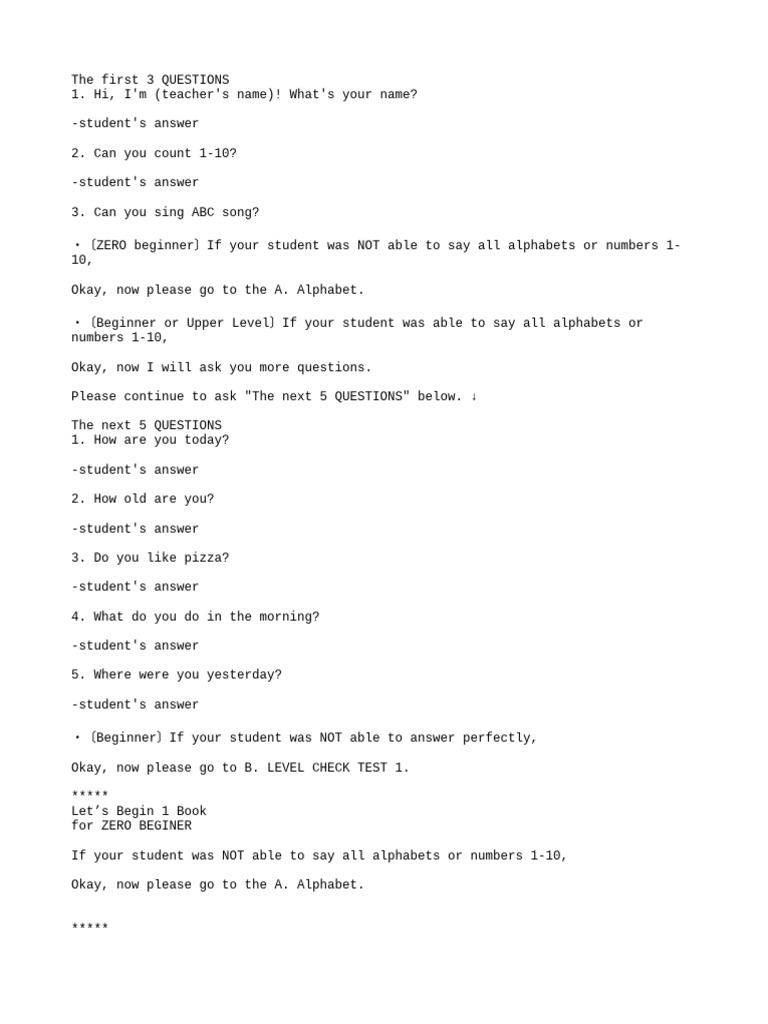 Level Check | PDF | Plural | Syntax