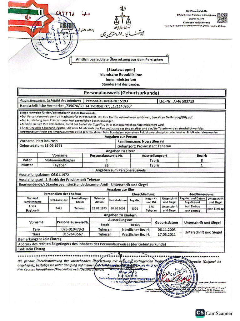 Birth Certificates | PDF