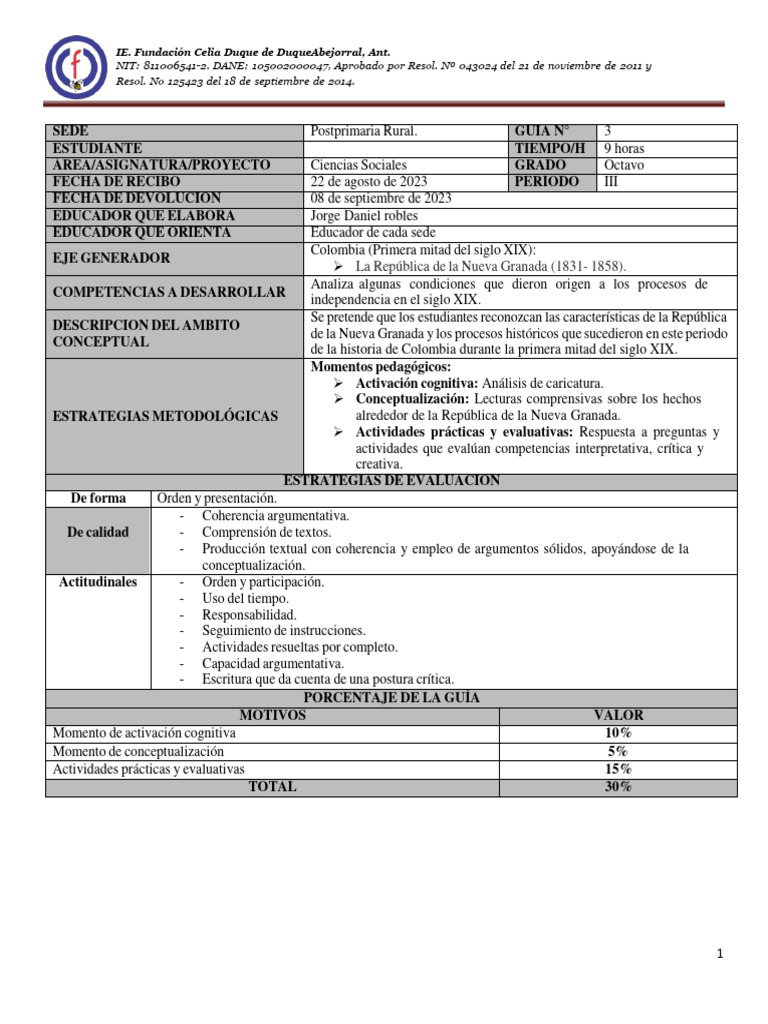 Sociales 8° - E3 | PDF | Abolicionismo | Esclavitud