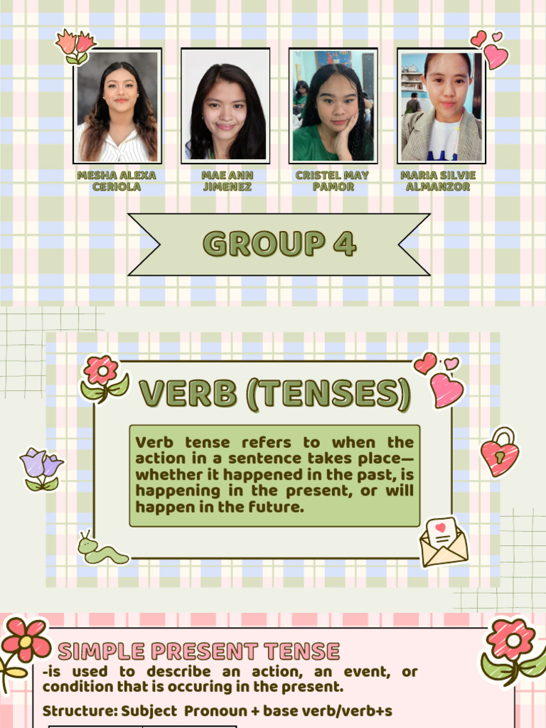 Group4 Verbtensesenglish1 BSHM1 ONYX 02 26 24 | PDF