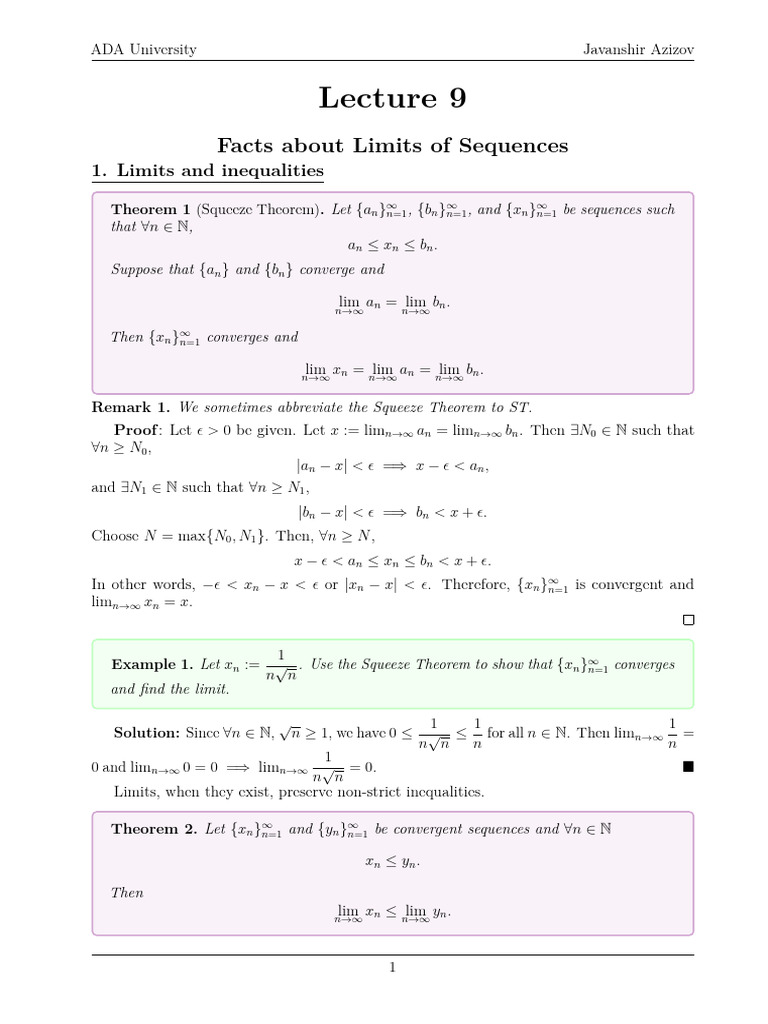 Lecture 9 | PDF | Mathematical Objects | Mathematical Logic