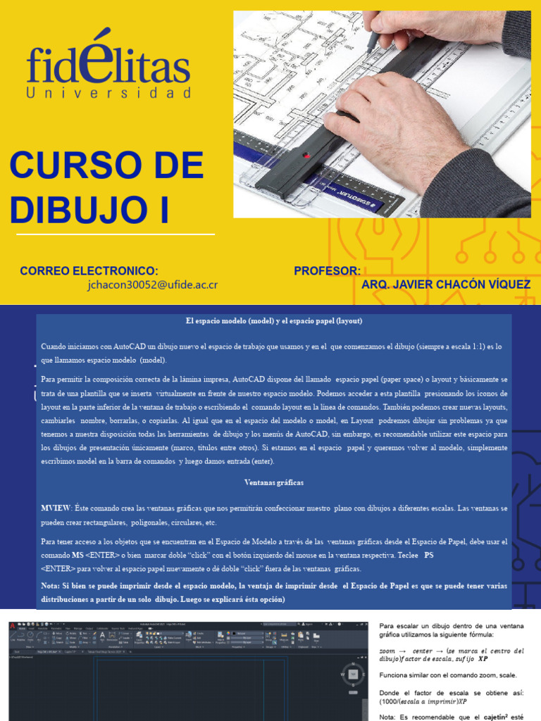 Leccion 9 Dibujo Tecnico | PDF | Ventana (informática) | Cad automático