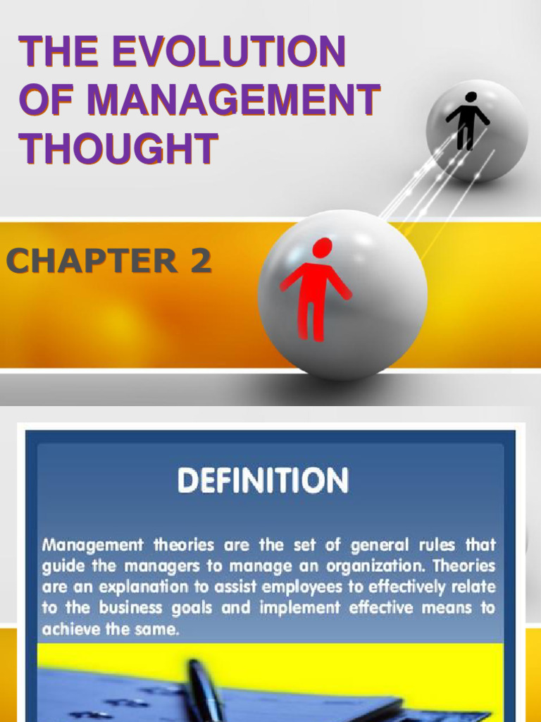 Chap 2 - The Evolution of Management Thought | PDF