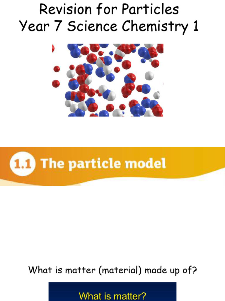 Particle | PDF | Boiling | Melting Point