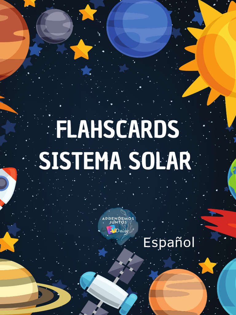 Tarjetas Planetas Español (1) | PDF