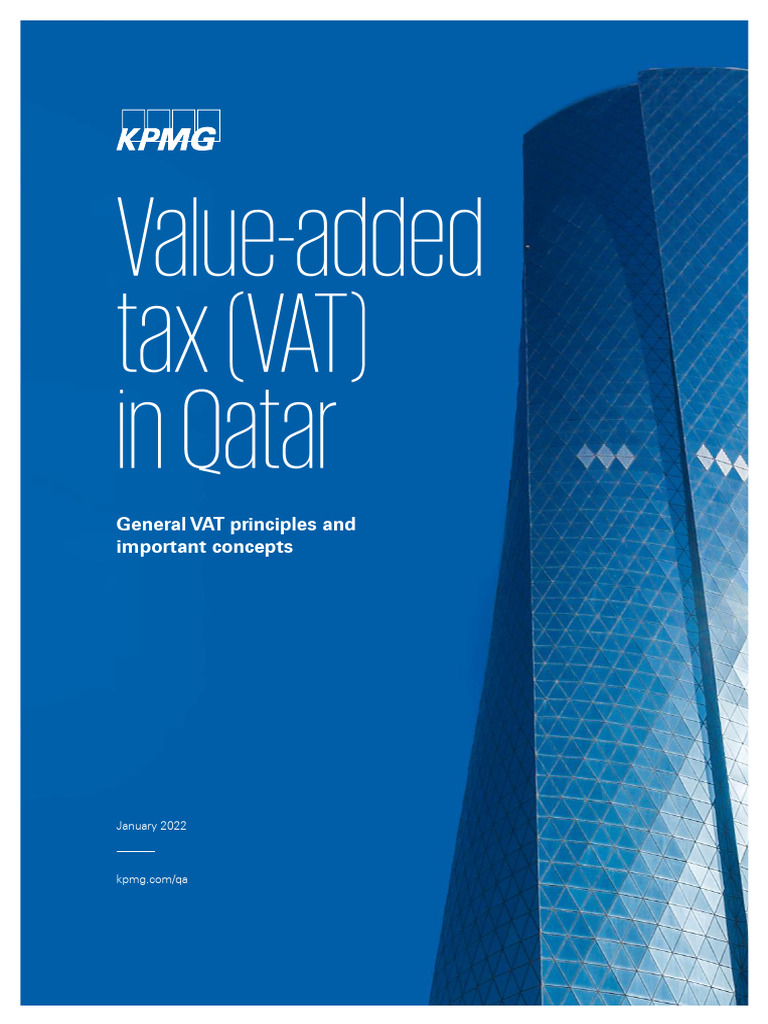 KPMG Qatar Introduction To Vat 22 | PDF | Value Added Tax | Taxes