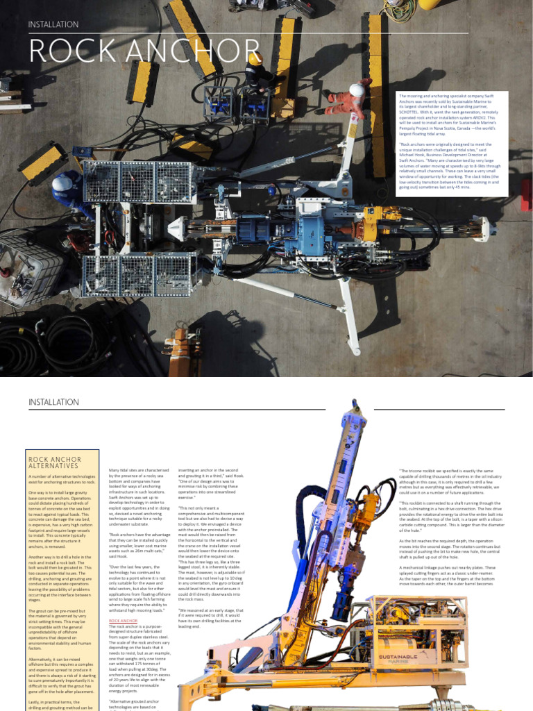 Issue ROCK ANCH 40 45 | PDF | Anchor | Screw