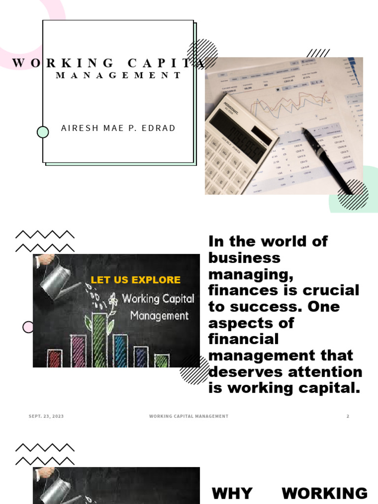 Working Capital Management | PDF | Working Capital | Balance Sheet