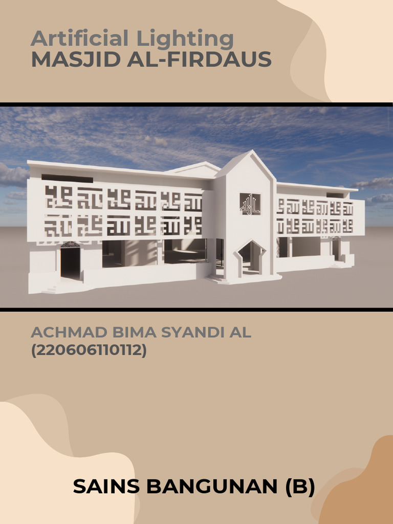 Analisa Artificial Lighting | PDF