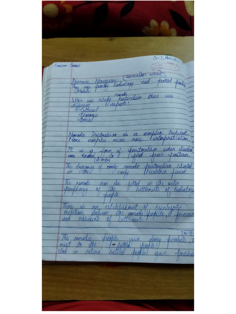 Nomadic Pastoralism | PDF