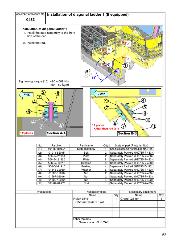 Manual de Armado HD785-7 - Compressed (1) - Compressed-101-116 | PDF