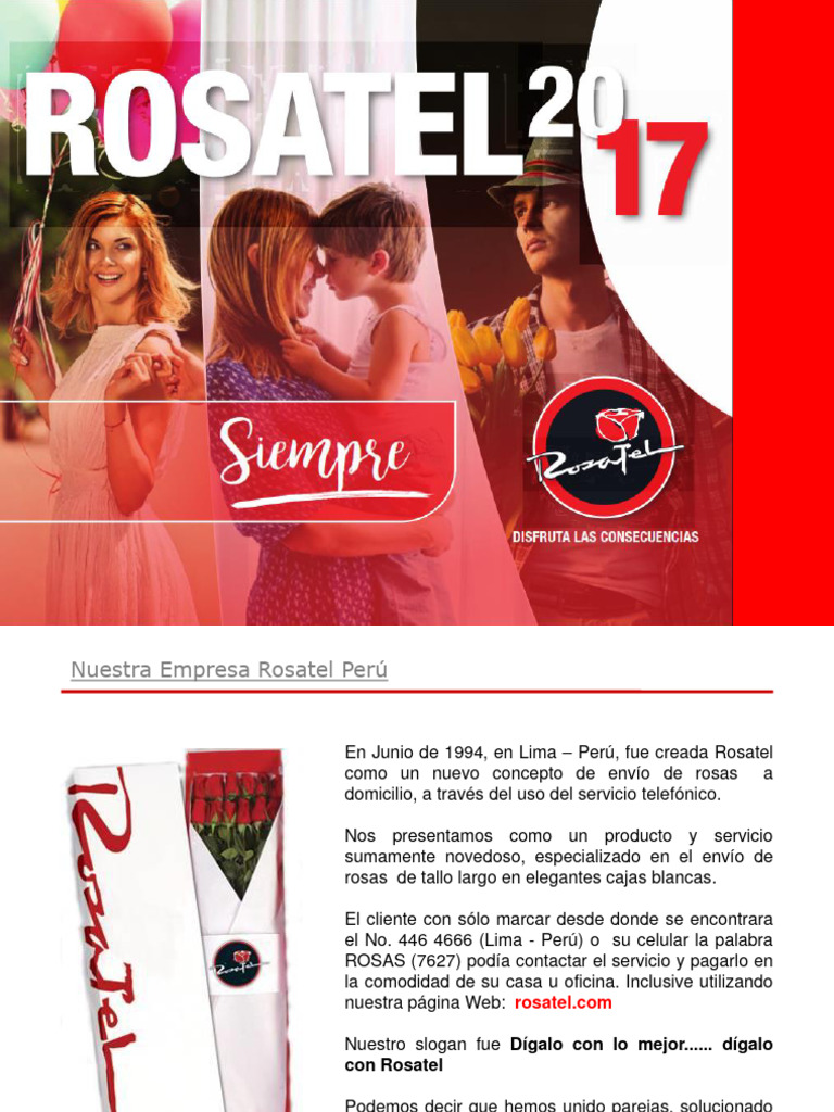 Presentación Franquicias Rosatel 2017 | PDF