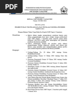 SK Koordinator Kokurikuler 2025 | PDF