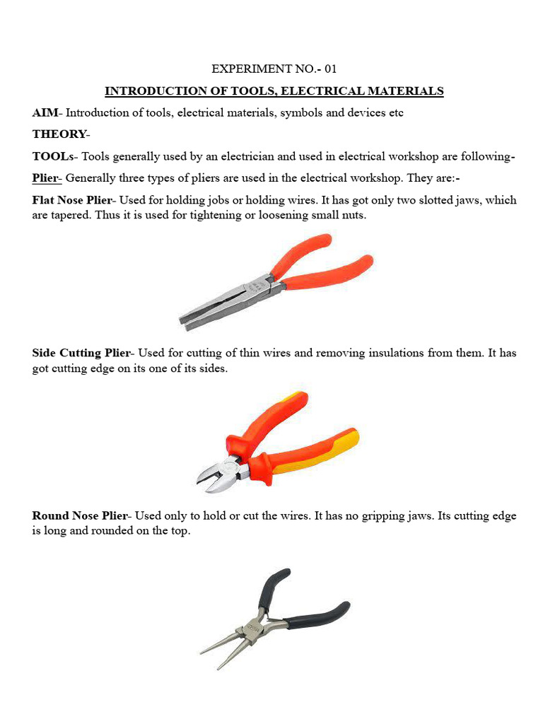 Basic Workshop Practice-II | PDF | Electrical Wiring | Fuse (Electrical)