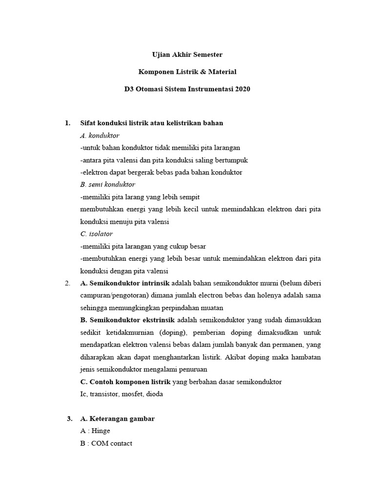 Uas Ujian Akhir Semester | PDF
