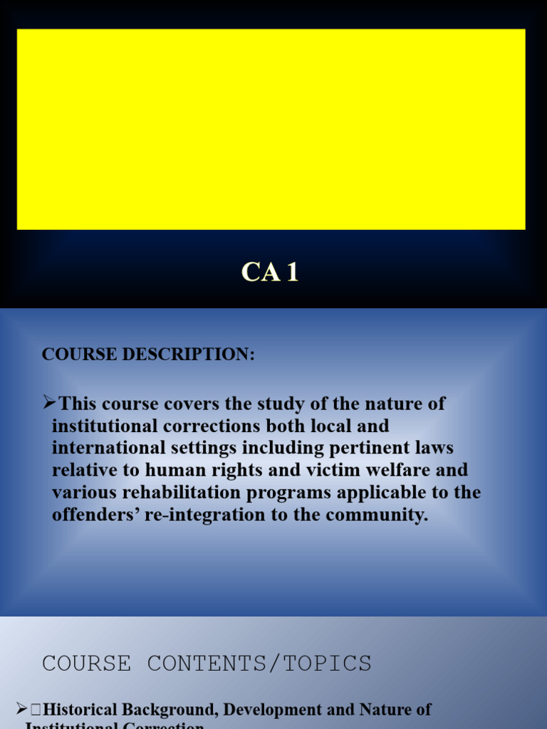 Evolution of Institutional Corrections | PDF | Prison | Punishments