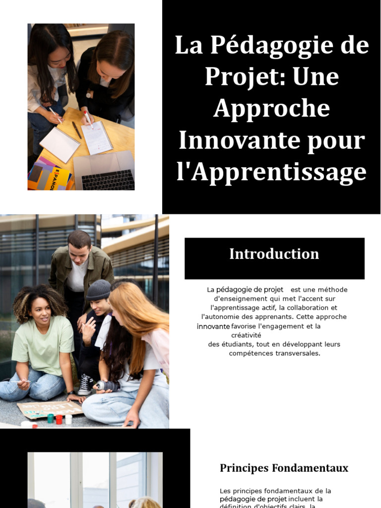 Wepik La Pedagogie de Projet Une Approche Innovante Pour Lapprentissage ...