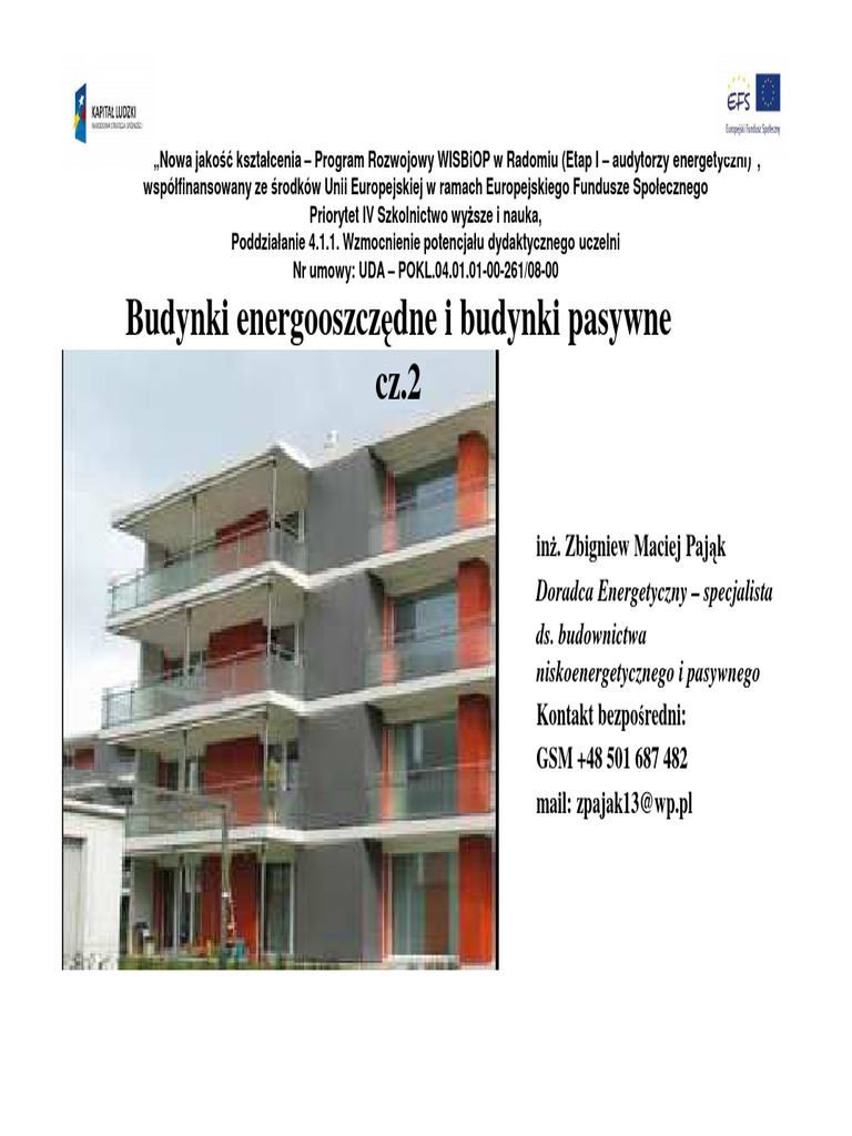 Budynki Energoooszczędne | PDF