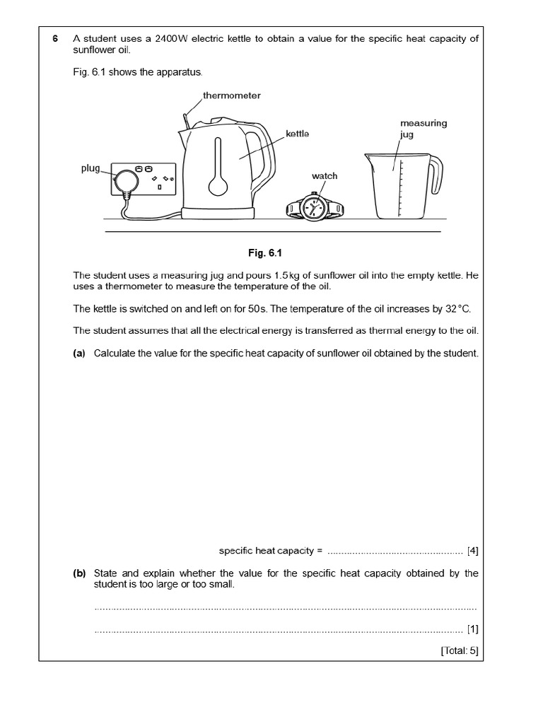 Exam Question Section 15 | PDF