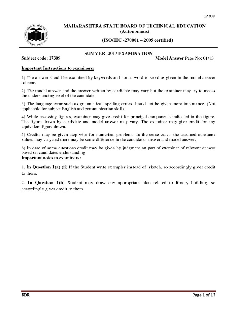 Maharashtra State Board of Technical Education (Autonomous) (ISO/IEC ...