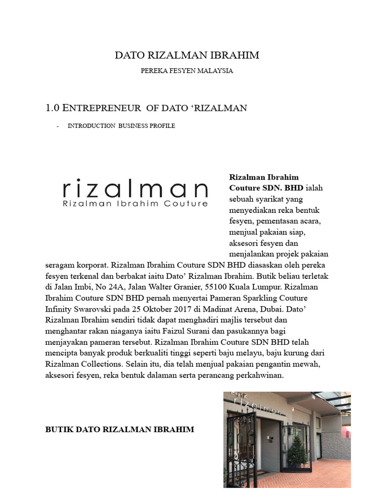 Nur Najuma Binti Zulkipli - Portfolio 1 | PDF
