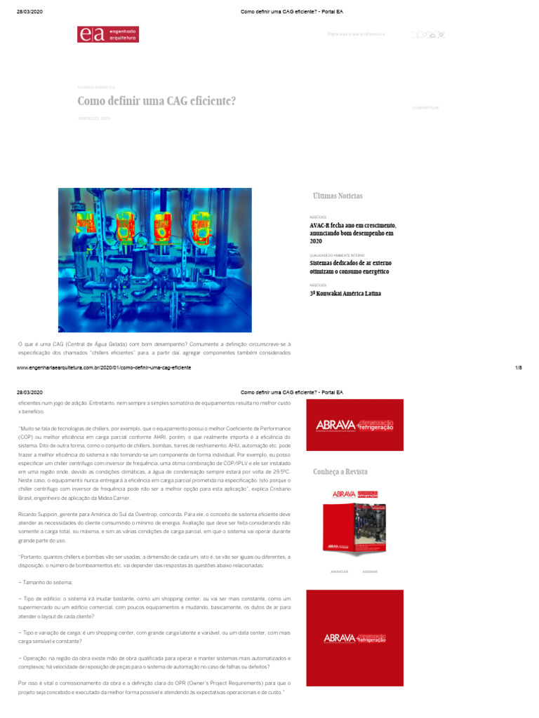 Como Definir Uma CAG Eficiente - Portal EA | PDF | Bomba | Engenharia ...