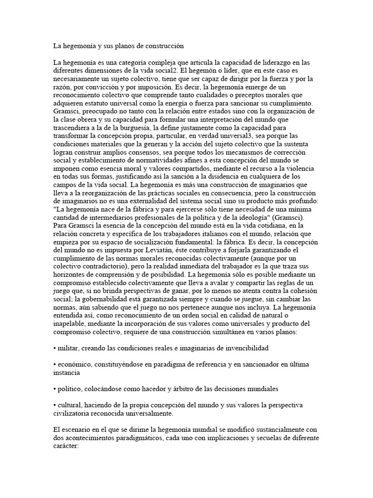 Ceceña y Calveiro | PDF | Antonio Gramsci | Capitalismo