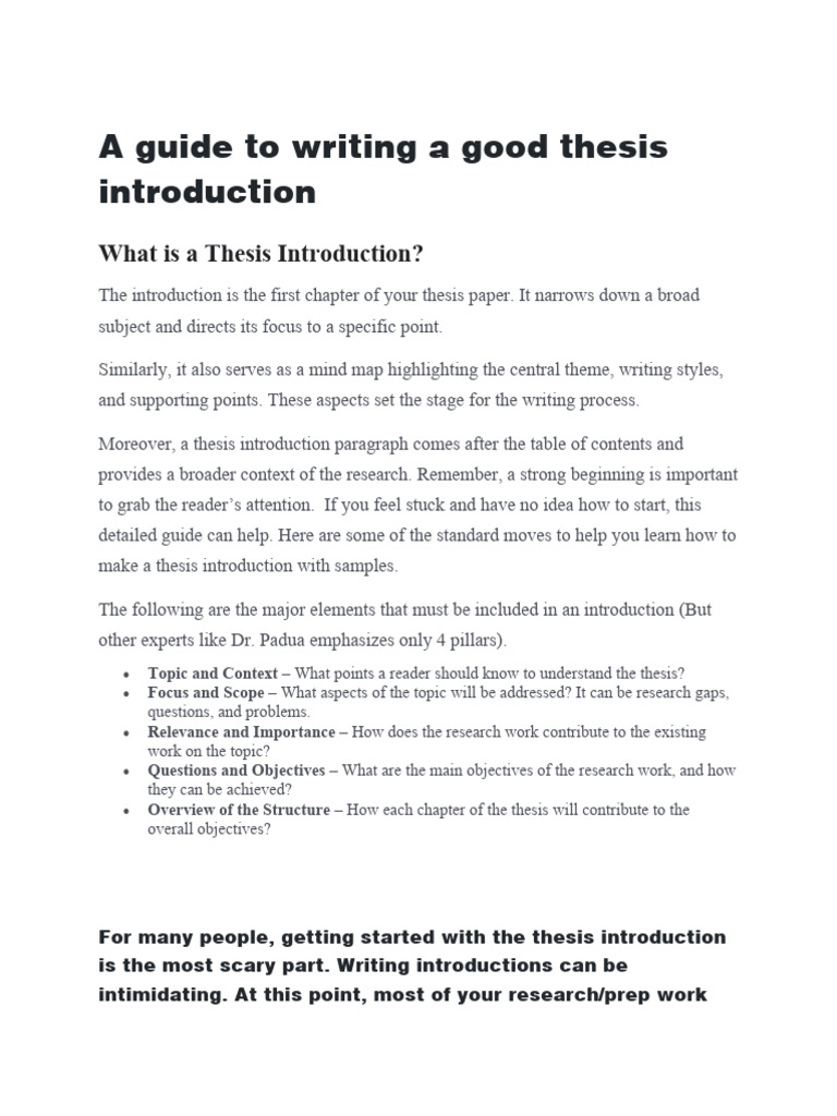 3.writing An Introduction Guide | PDF | Thesis | Argument