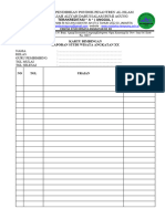 Contoh TTD Pejabat dan Yayasan | PDF