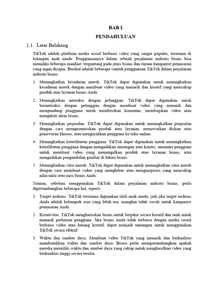 Contoh Tugas M | PDF