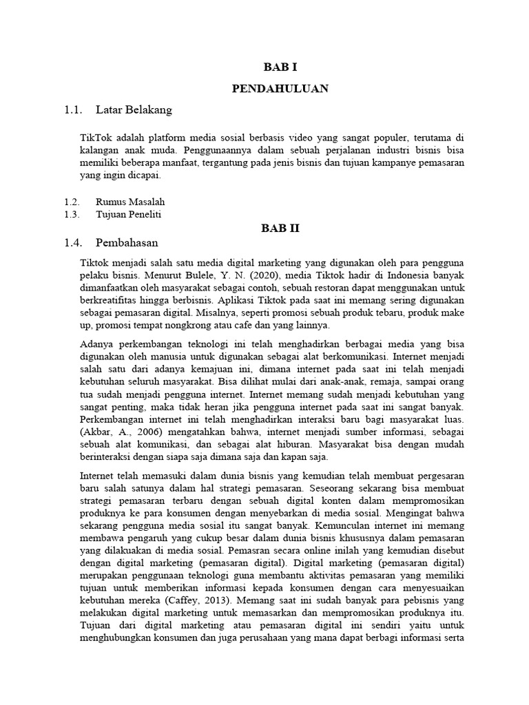 Contoh Tugas M | PDF