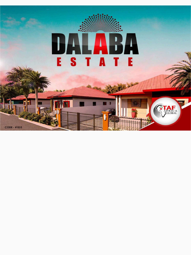 Dalaba Estate | PDF
