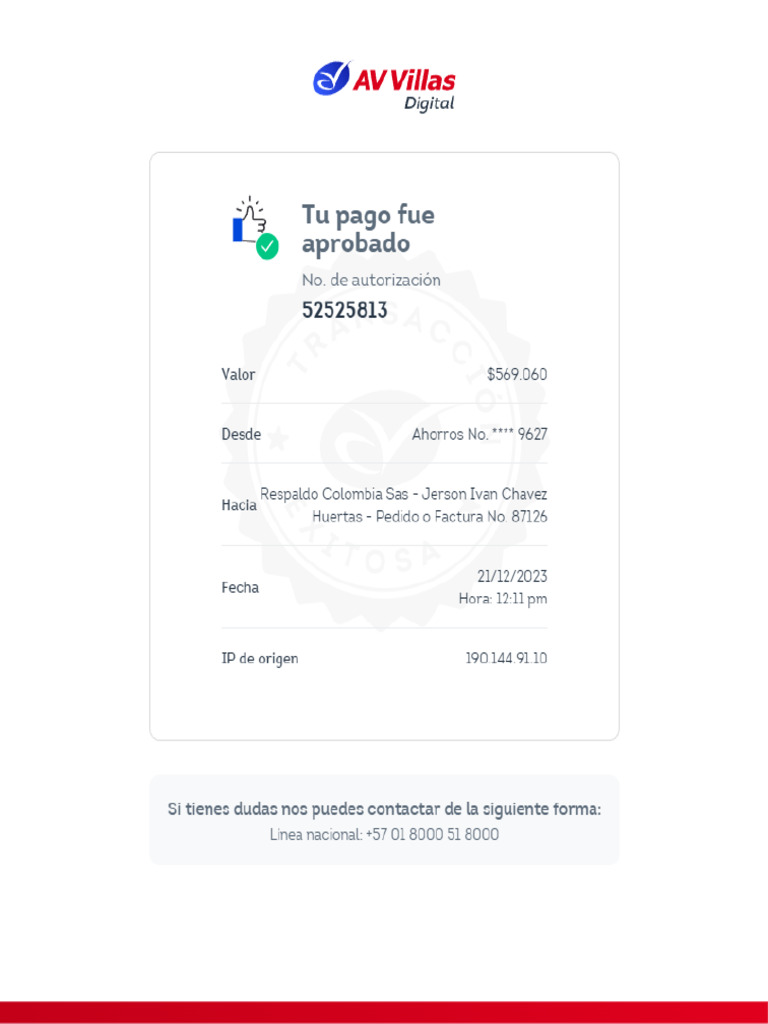 Comprobante Resuelve Tu Deuda | PDF