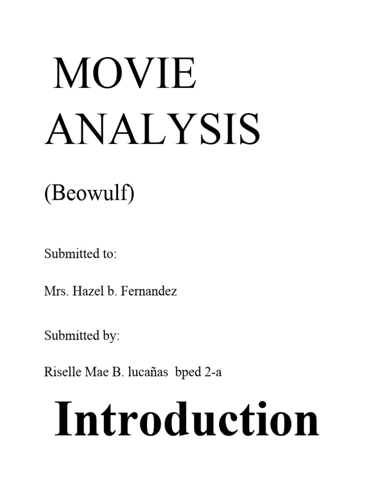 Beowulf | PDF | Beowulf | Scandinavian Folklore