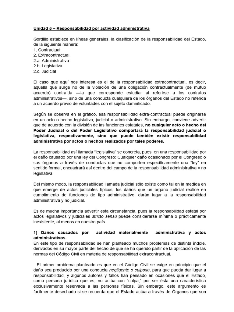ADM 2 Unidad 6 | Descargar gratis PDF | Responsabilidad legal | Estado (política)