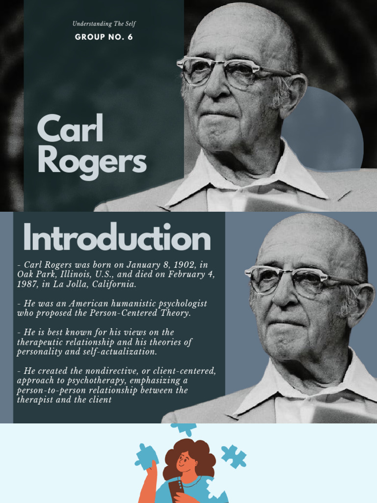 Carl-Rogers PPT | PDF | Self Esteem | Psychotherapy