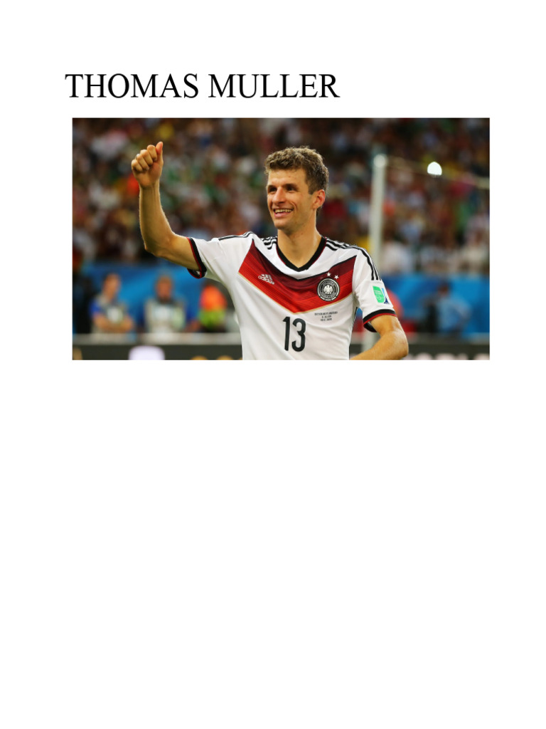 Thomas Muller | PDF