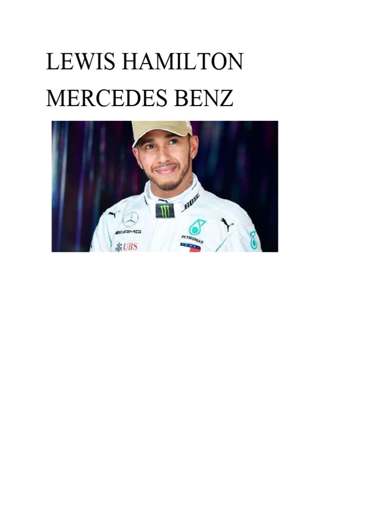 Lewis Hamilton | PDF