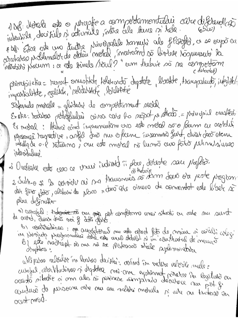 Morala Este o Perceptie | PDF