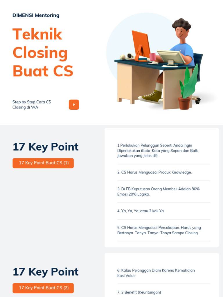 Teknik Closing | PDF