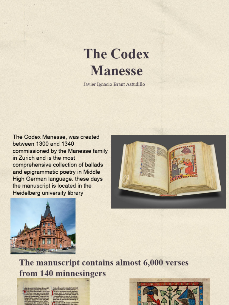 The Codex Manesse | PDF
