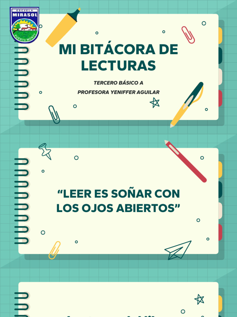 Bitacora de Lectura | PDF